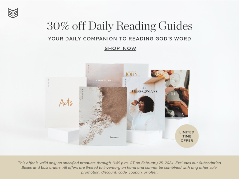 The God Who Sends - She Reads Truth -She Reads Truth